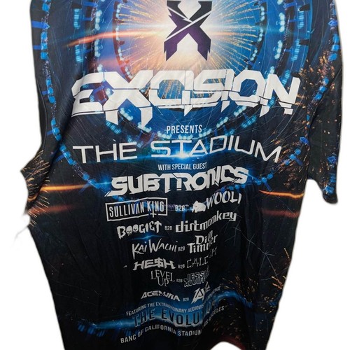 XL - Excision The Stadium Rave Line Up T Shirt | eBay