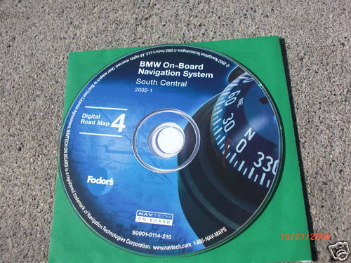 BMW NAVIGATION CD GPS TEXAS 740i 740 540 M5 M3 530i X5 | eBay