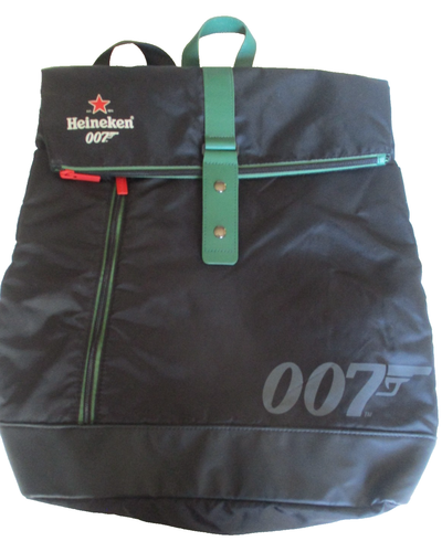 JAMES BOND 007 HEINEKEN BACKPACK PROMOTIONAL ITEM NO TIME TO DIE ...