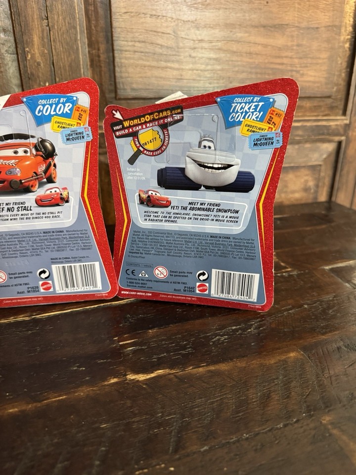 Disney Cars Race O Rama CHASE Impound Lightning+Boost+DJ+Wingo+Snot ...