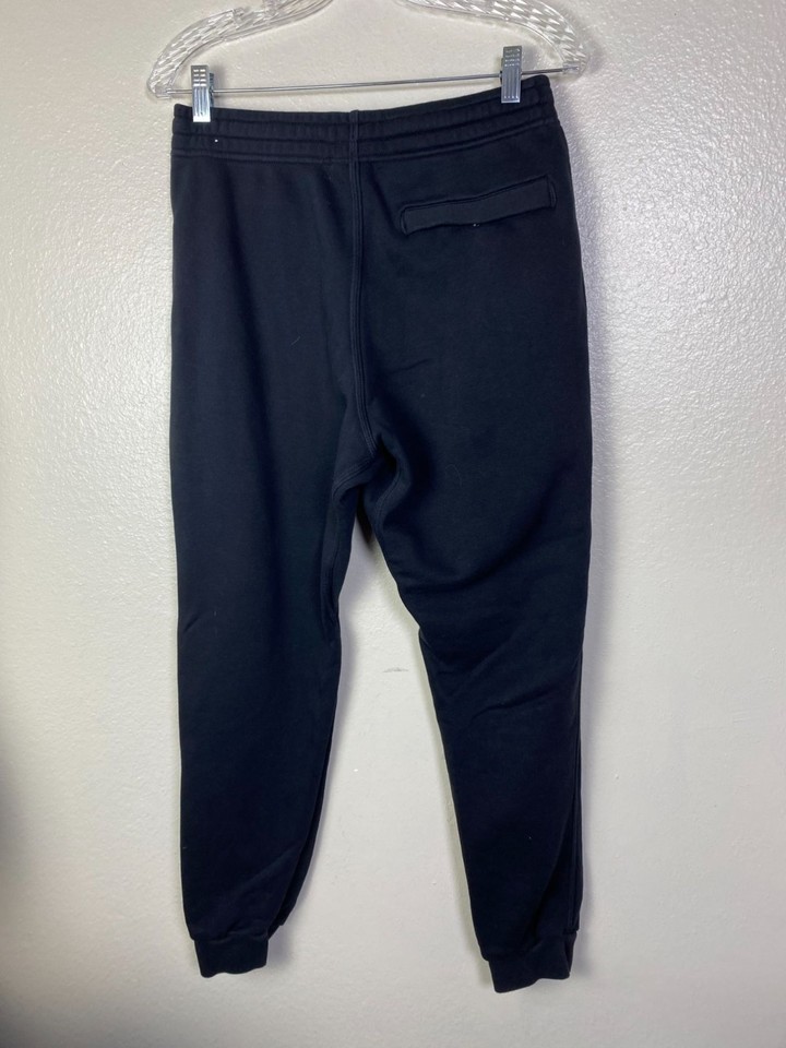 Nike Mens Black Sportswear Club Fleece Jogger Pants Sweatpants Size ...
