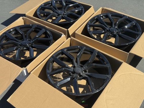 22" wheels rims Gloss Black Range Rover Autobiography HSE Sport Land ...
