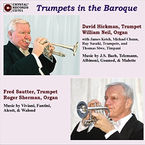 DAVID HICKMAN - Trumpets In Baroque - CD - Single - **BRAND NEW/STILL ...