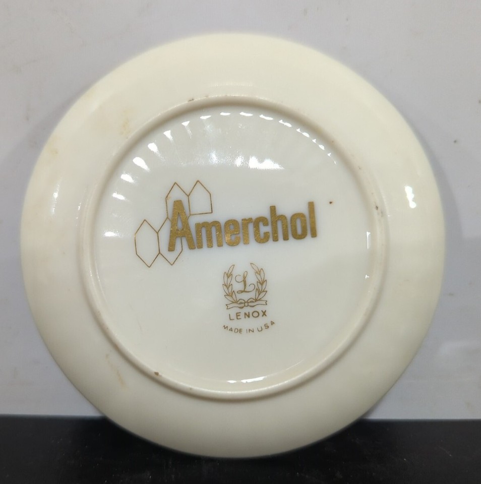 Rare Lenox 4" Amerchol Liberty Bell Porcelain Ashtray/ Coaster - Made ...