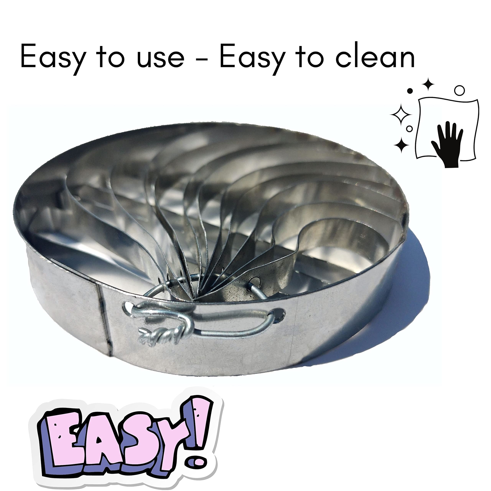 The Original Concha Cutter Mexican Bread Mold Made Of Stainless Steel 4 ...