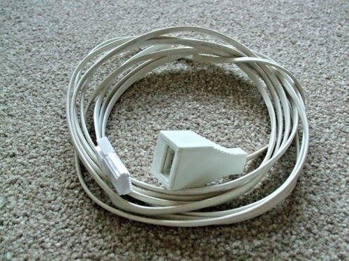 BT TELEPHONE EXTENSION CABLE/LEAD.RJ11 UK BT PHONE FAX MODEM SOCKET ...