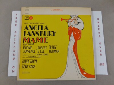 MAME ORIGINAL BROADWAY CAST SOUNDTRACK 1966 NM LP ANGELA LANSBURY KOS ...