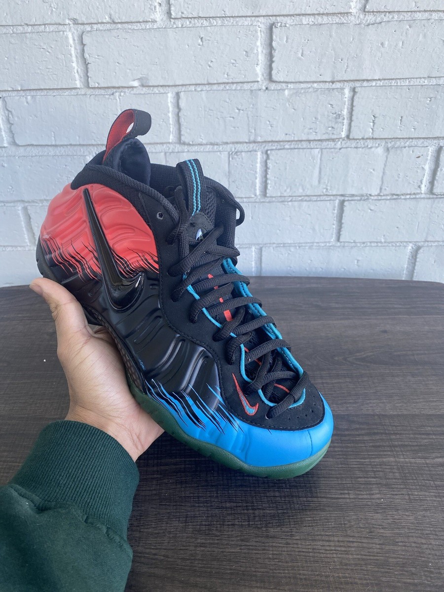 Spiderman Foamposite Léine Pro Nike Air Foamposite Pro Spiderman