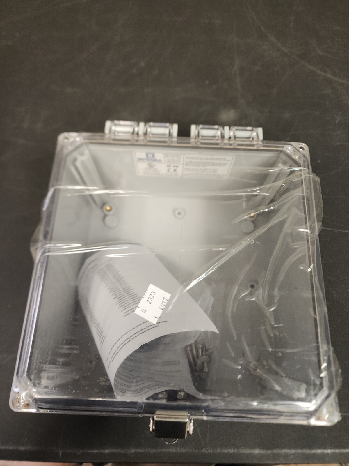 Versa-Mount Polycarbonate Washdown Enclosure with See-Through Cover, 8 ...