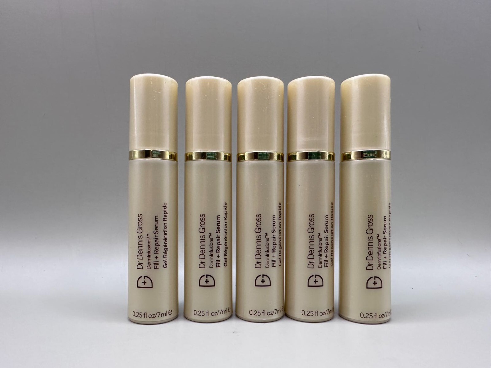 LOT OF 5 DR DENNIS GROSS FILL+REPAIR SERUM GEL REGENERATION RAPIDE 7ML ...