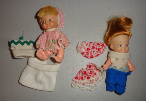 2 Vintage UNEEDA / Baby Pee Wee Dolls with Clothes 1966 | eBay