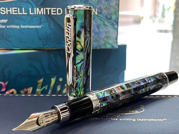 Conklin Stylograph Abalone Limited Edition 100 Fountain Pen | eBay