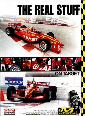 90s • TARGET Chip GANASSI Racing print ad • Indy Mechanix 1990s 2000s ...
