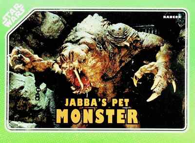 Rancor Jabbas Pet Monster Star Wars Mini Poster 8" x 11" Jabba The Huts ...