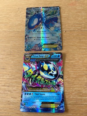 Kyogre EX and Primal Kyogre EX Pokemon cards | eBay