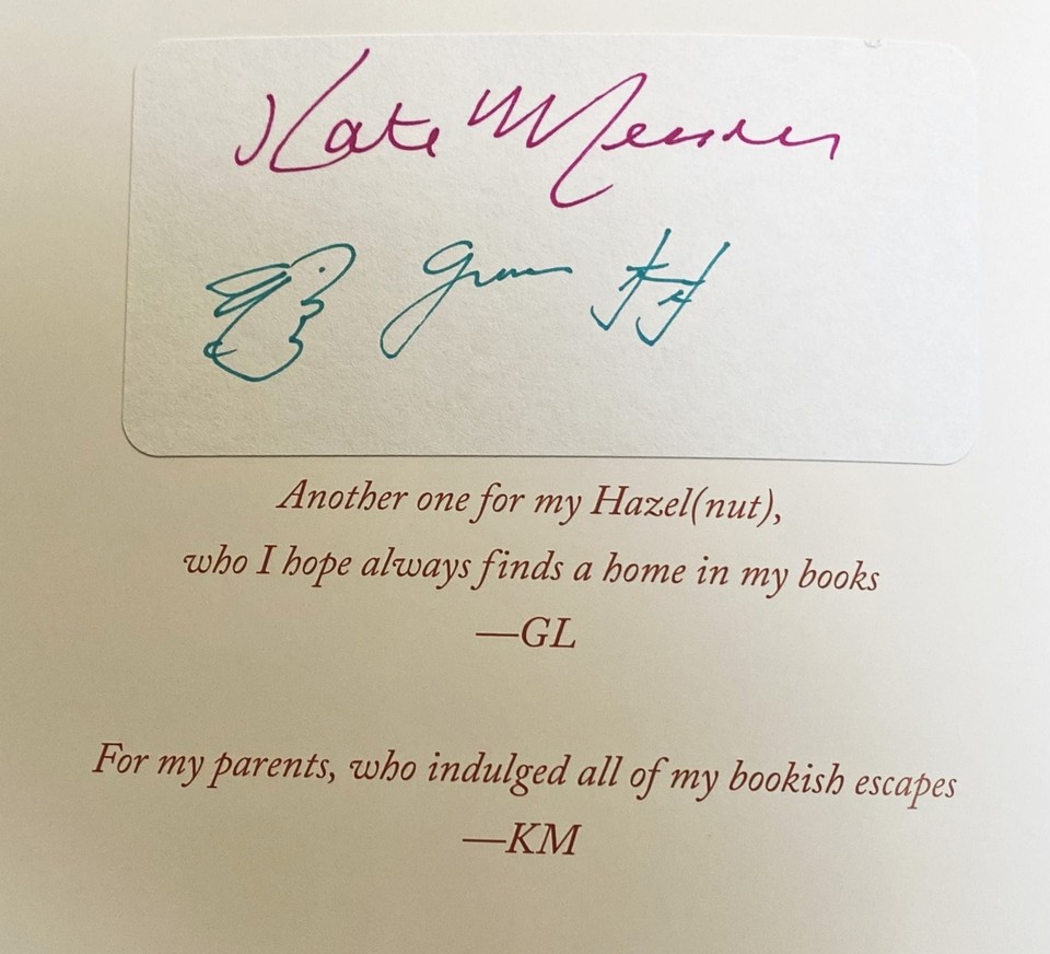 Kate Messner Grace Lin / ONCE UPON A BOOK Signed 1st Edition 2023 | eBay