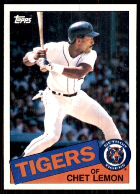 1985 Topps. Chet Lemon Baseball Cards #20 | eBay