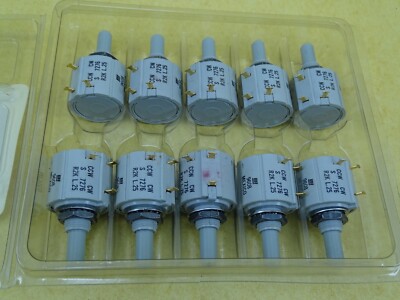 (10) Beck Wirewound Potentiometer 2kOhm 2W, 7276 R2K.L25 | eBay