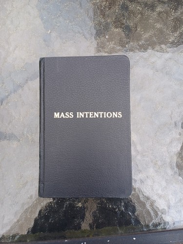 Vintage Unused Priest Mass Stipends Book Record Log 1960s Register Log ...