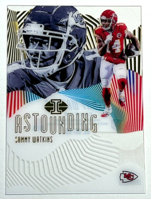 2019 Panini Illusions Football #AST-SW Sammy Watkins Astounding Acetate ...