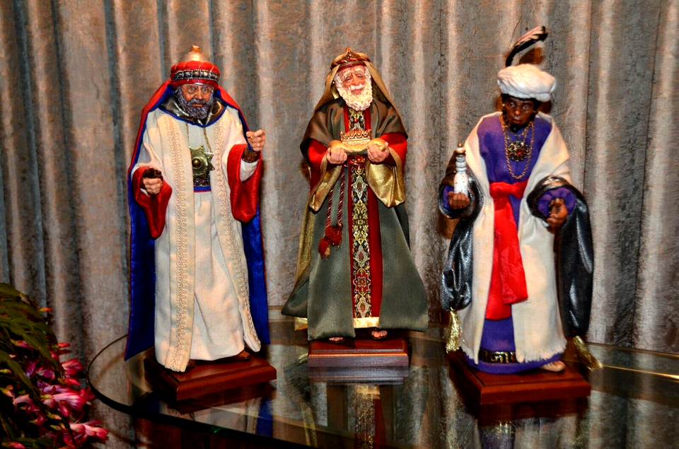 Super Rare Simpich Character Dolls Nativity Scene from Colorado ...