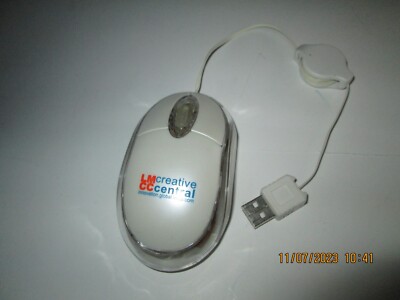 RETRO FUNKY Retractable USB Optical Scroll Wheel PC Laptop Notebook ...