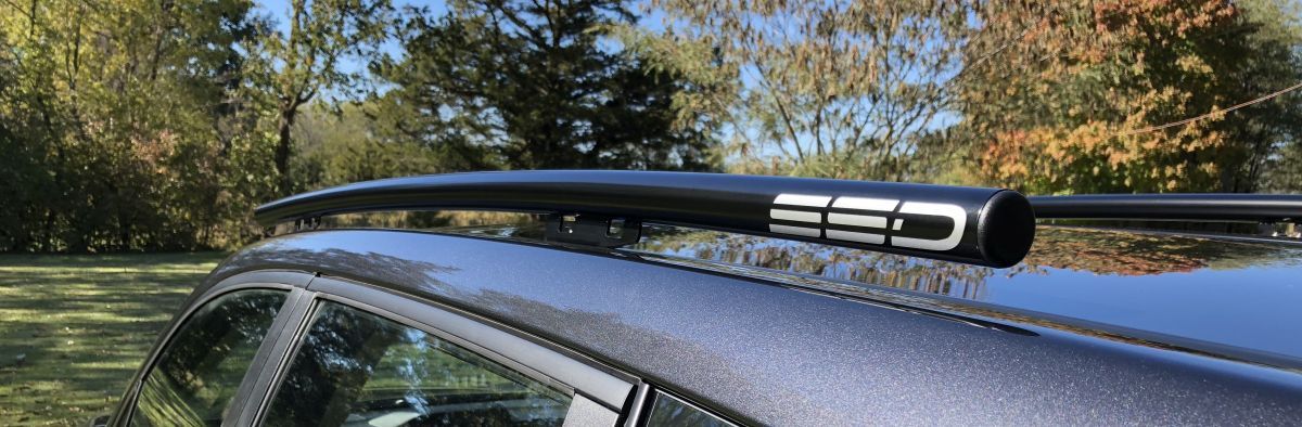 Fits 2023 Subaru Forester Base, SSD Side Roof Rails, Rack, Black Powder ...