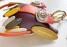 $350 Burberry Mavis The Owl Patchwork Leather Bag Charm Stuffed Animal ...