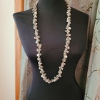 Vintage Snail Shell Necklace, Tiny Snail Shells strung to make a 36 ...