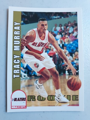 1992-93 NBA Hoops Tracy Murray #457 Rookie RC | eBay
