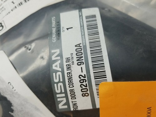 2009-2014 Nissan Maxima OEM Door Mirror Inner Cover Right | 802929N00A ...