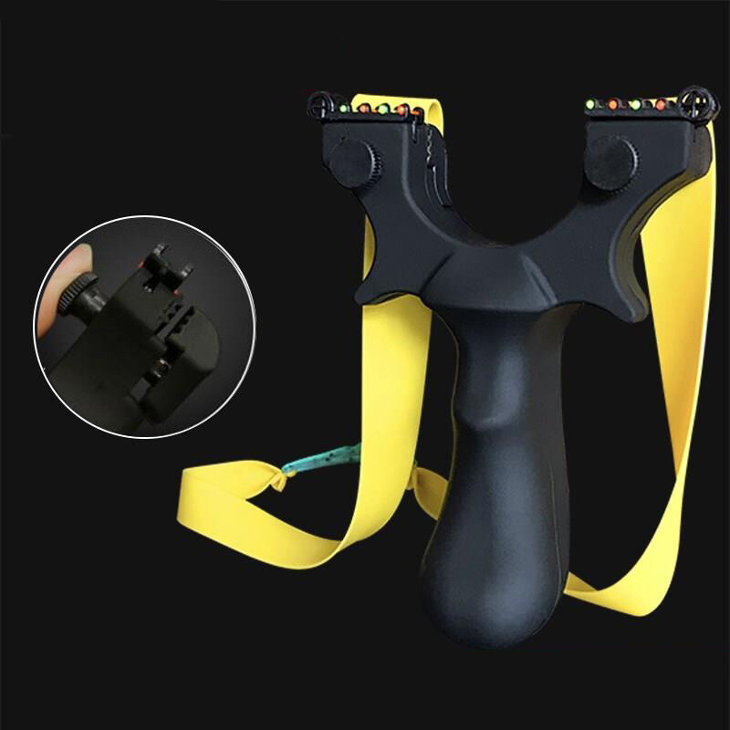 Professional Slingshots Set Laser Slingshot High Precision Flat Rubber ...