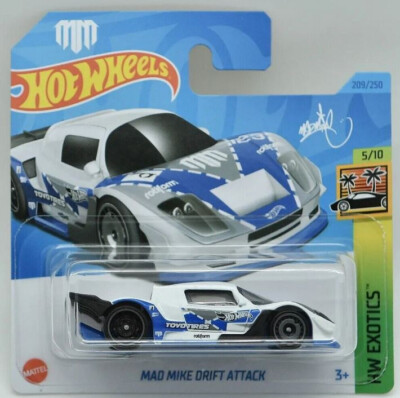 Mad Mike Drift Attack 209 🔥 1:64 Hot wheels 2023 Mazda 787D Japon ...