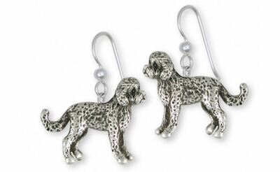 Labradoodle Earrings Jewelry Sterling Silver Handmade Dog Earrings LDD7 ...