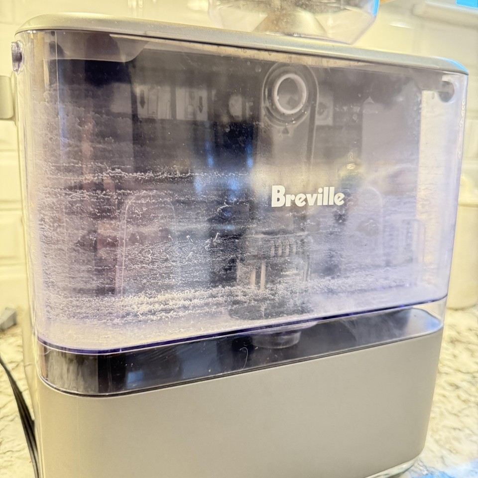 Breville Barista Pro Espresso Machine BES878 Oyster Shell Box Extras ...