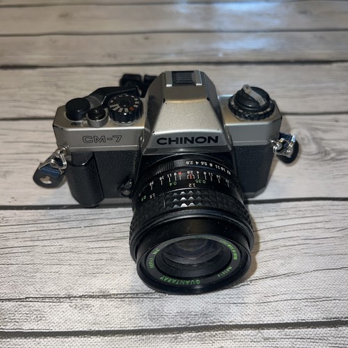Chinon CM-7 35mm SLR Camera w/28mm 1:2.8 Lens | eBay