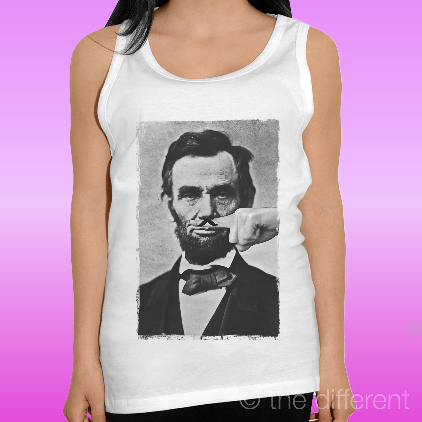 Canotta Women's " Abraham Lincoln Finger Mustache " Gift Idea | eBay