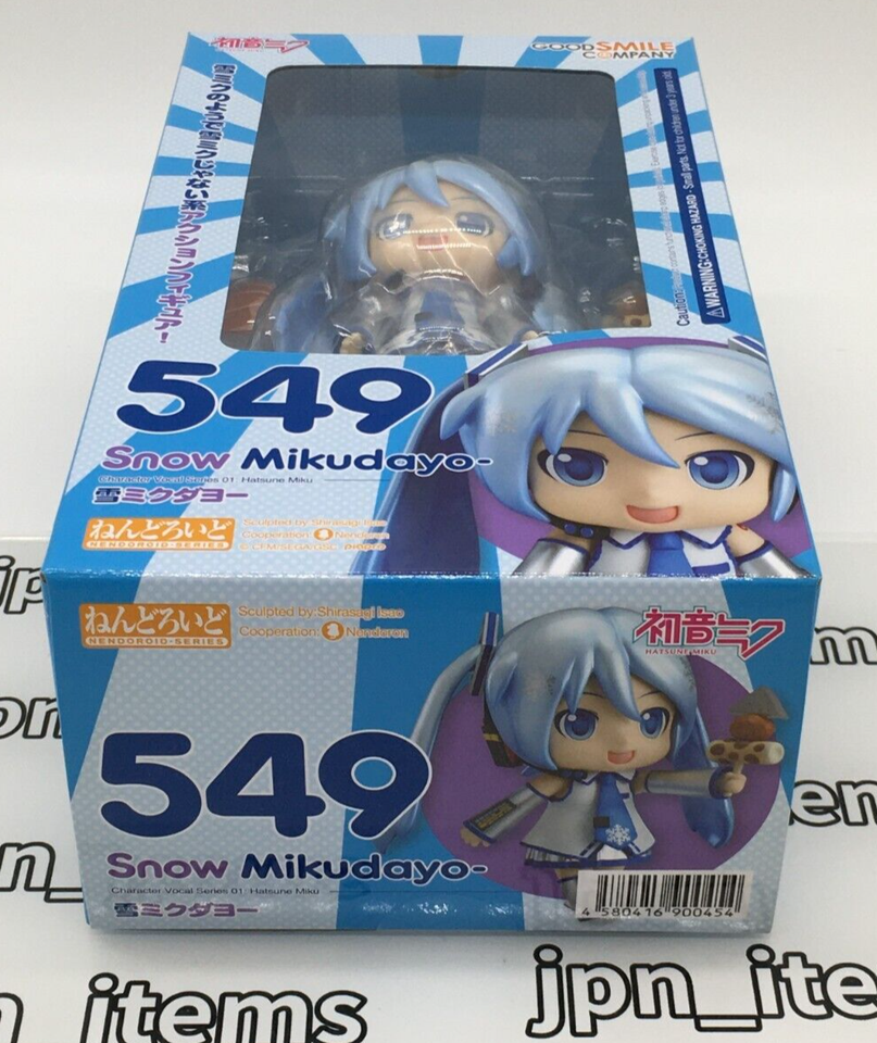 Yuki Miku Dayo Hatsune Snow Nendoroid 549 Vocaloid Figure Good Smile ...