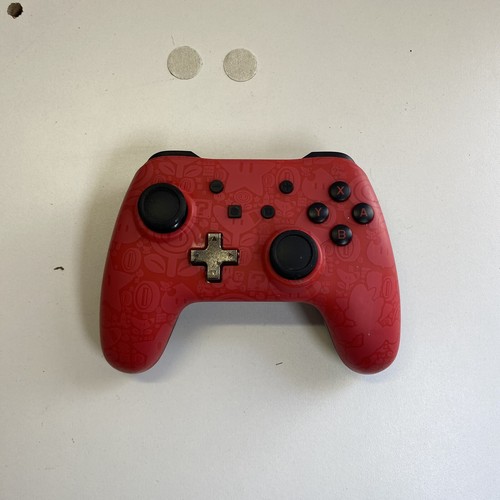 Power A Wired Controller Plus Super Mario Nintendo Switch Red Limited ...