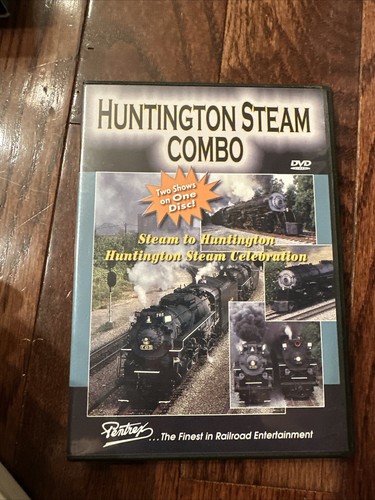 Huntington Steam Combo DVD Pentrex Pere Marquette 1225 NKP 765 N&W 1218 ...