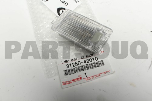 8125048010 Genuine Toyota LAMP ASSY, LUGGAGE COMPARTMENT, NO.1 81250 ...