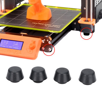 4X Silicone 3D Printer Foot Pad Anti-Vibration Feet Parts For Prusa I3 ...