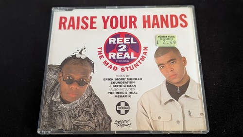 Reel 2 Real Featuring The Mad Stuntman – Raise Your Hands - Cd single ...