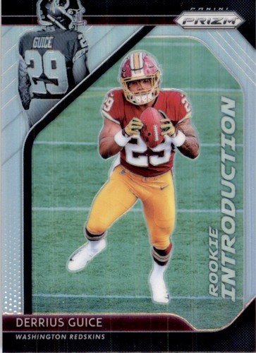 2018 Panini Prizm Introductions Derrius Guice Washington Redskins #RI-21 | eBay