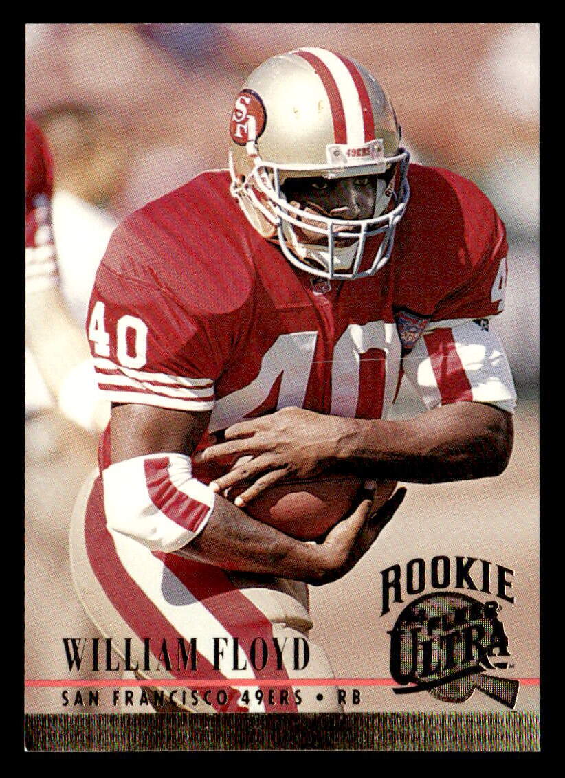 William Floyd 1994 Ultra Rookie Card #493 San Francisco 49ers | eBay
