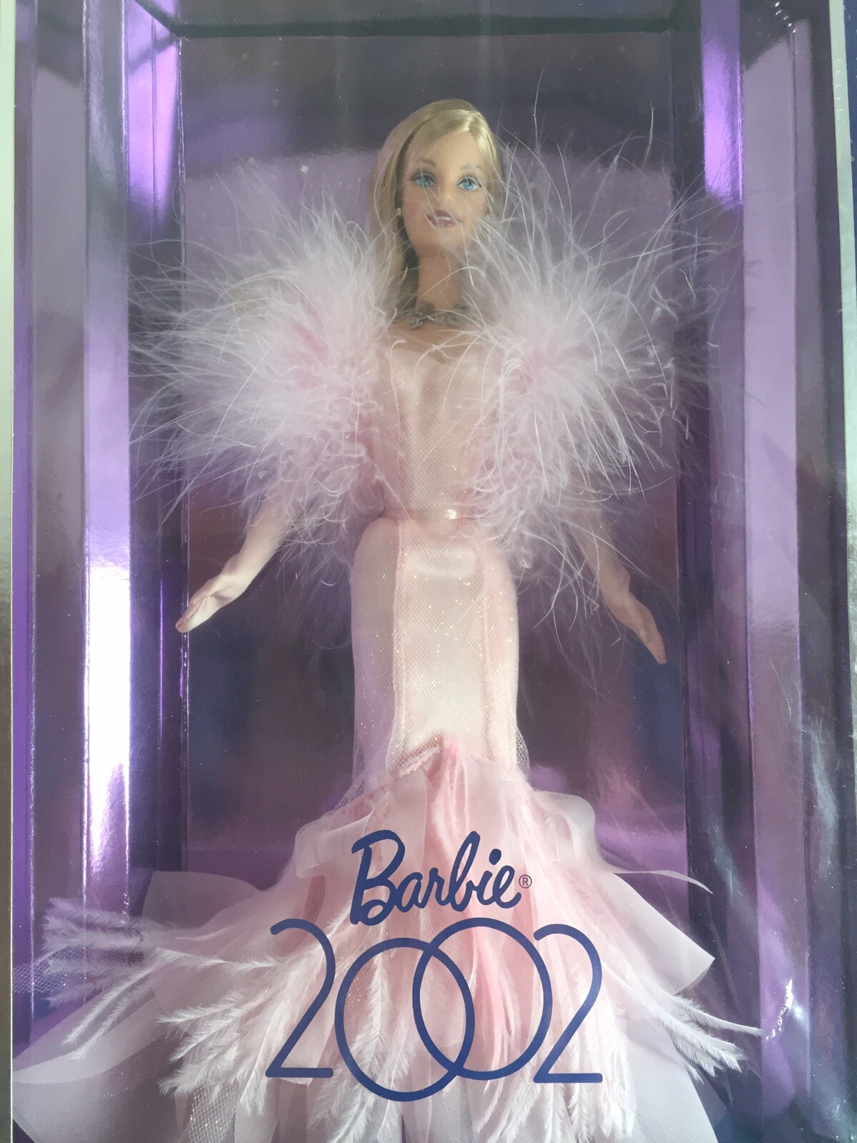 2002 Barbie Collector Edition Doll, No 53975 Pink Dress W/ Necklace ...