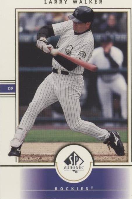 2000 SP Authentic - Larry Walker #88 for sale online | eBay