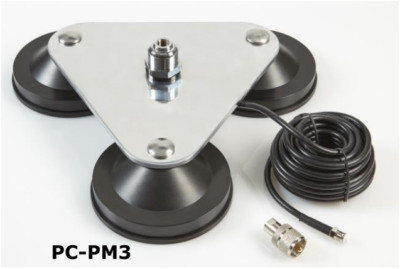 Procomm PC-PM3 Pro-Mag Heavy Duty Tri Magnet Mount 3 – 4” Magnets Brand ...