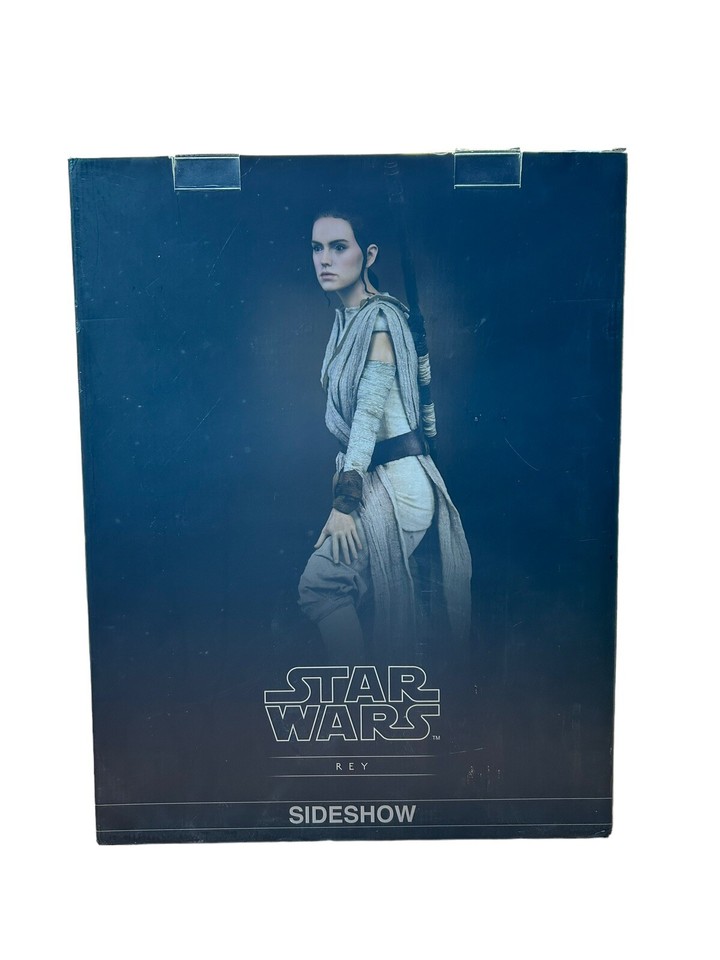 RARE FIND Sideshow Premium Format Statue Star Wars REY 1/4 scale Figure ...
