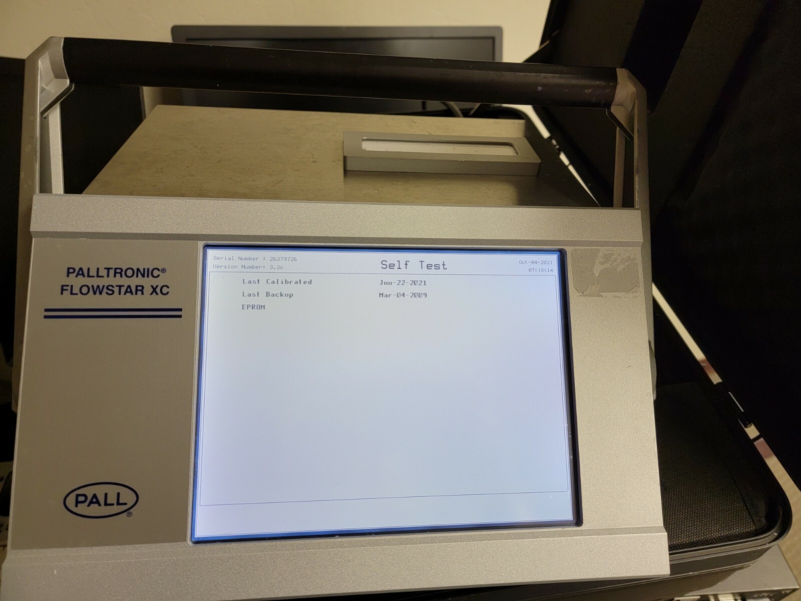 Pall Palltronic Flowstar XC FFS XC AM Filter Integrity Test Instrument ...